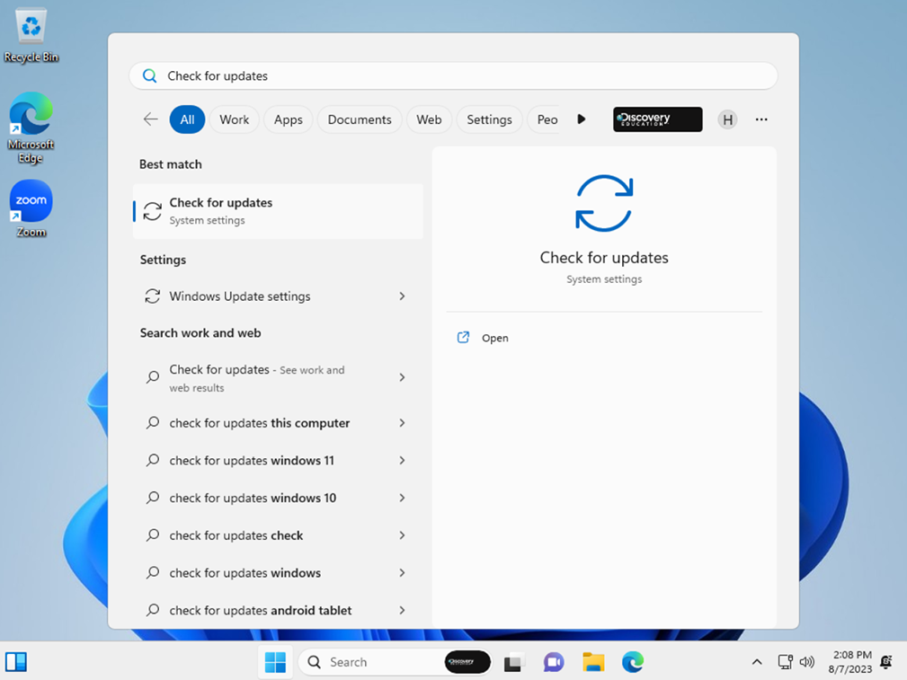 Company Device Setup Guide - Windows – Discovery Education