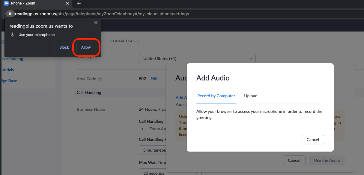 How do I add a voicemail message to my Zoom Phone account? – Discovery ...
